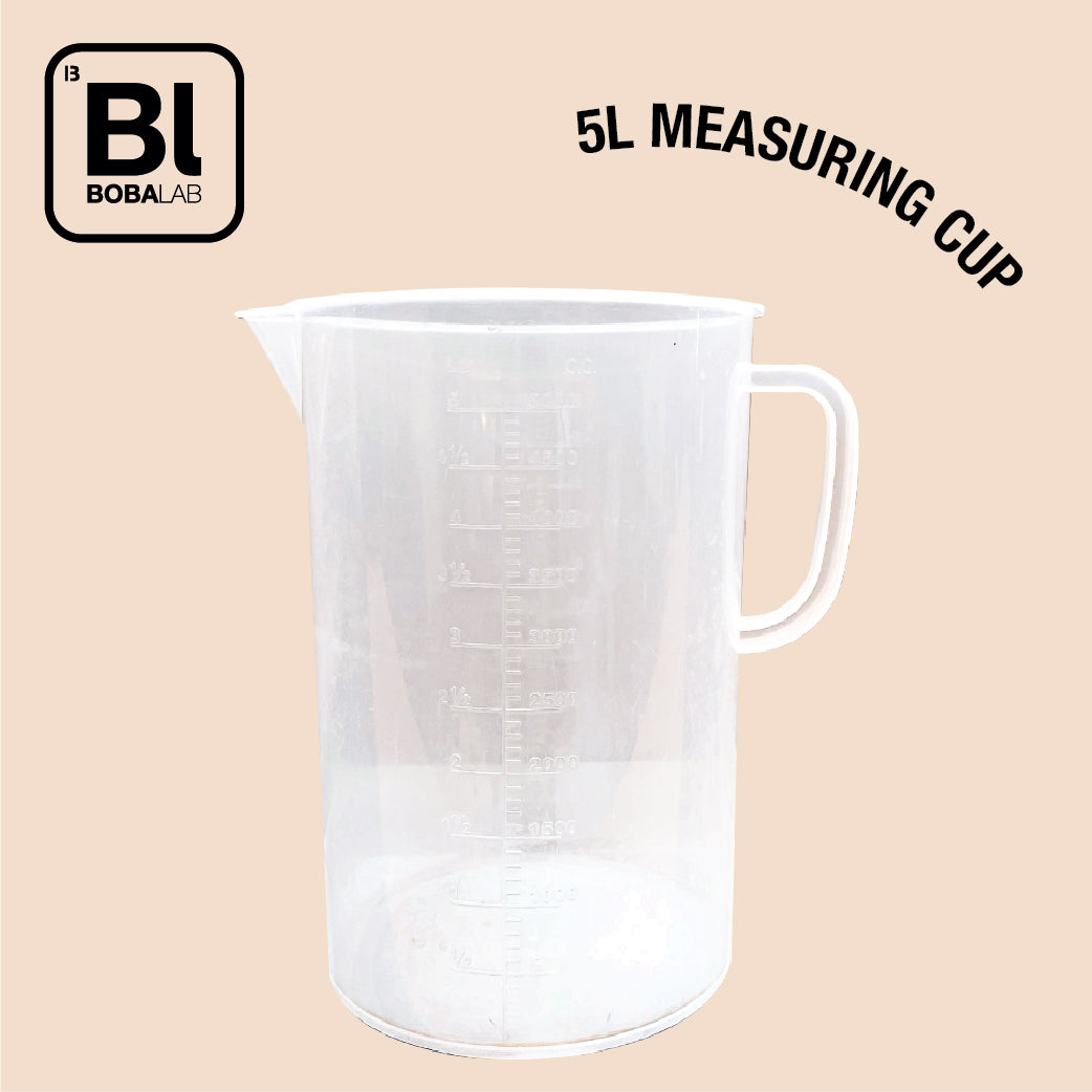 5 Litre Measuring Cup – Boba Lab