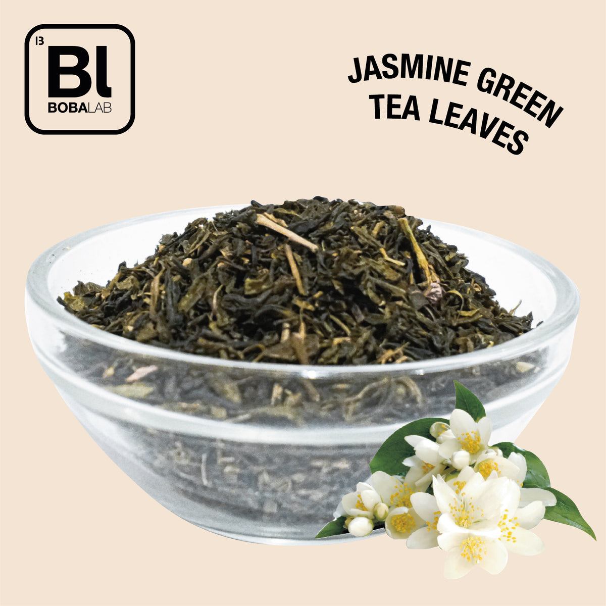 Jasmine Green Tea Leaves 600g/bag – Boba Lab